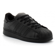 Chaussures de sport superstar pour enfant black/black fu7715