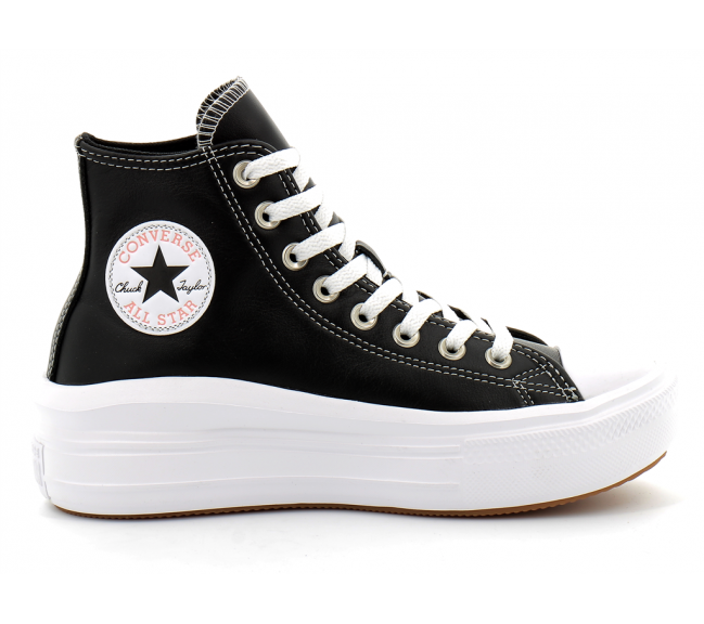 converse chuck taylor all star move leather noir 572278c